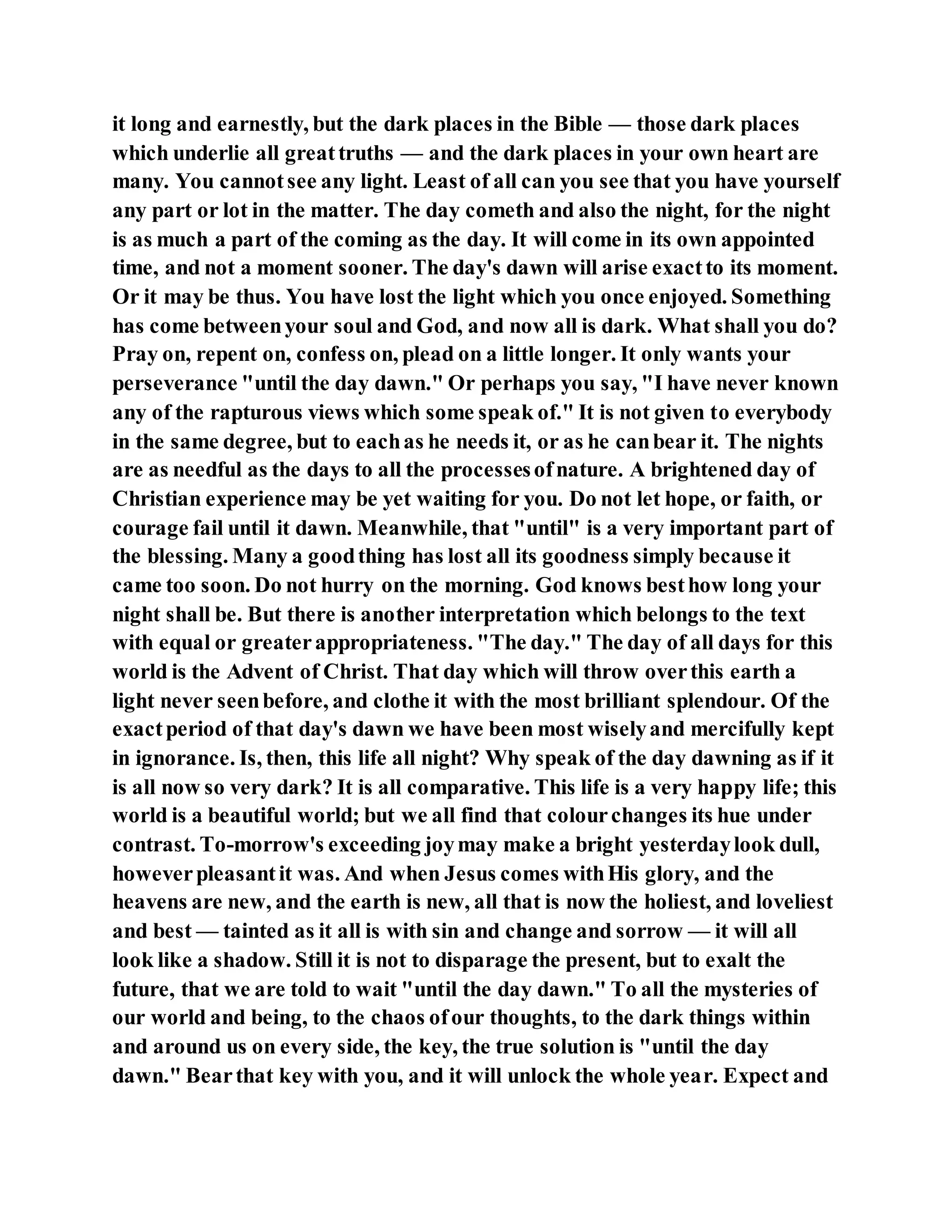 Jesus was the morning star | DOCX