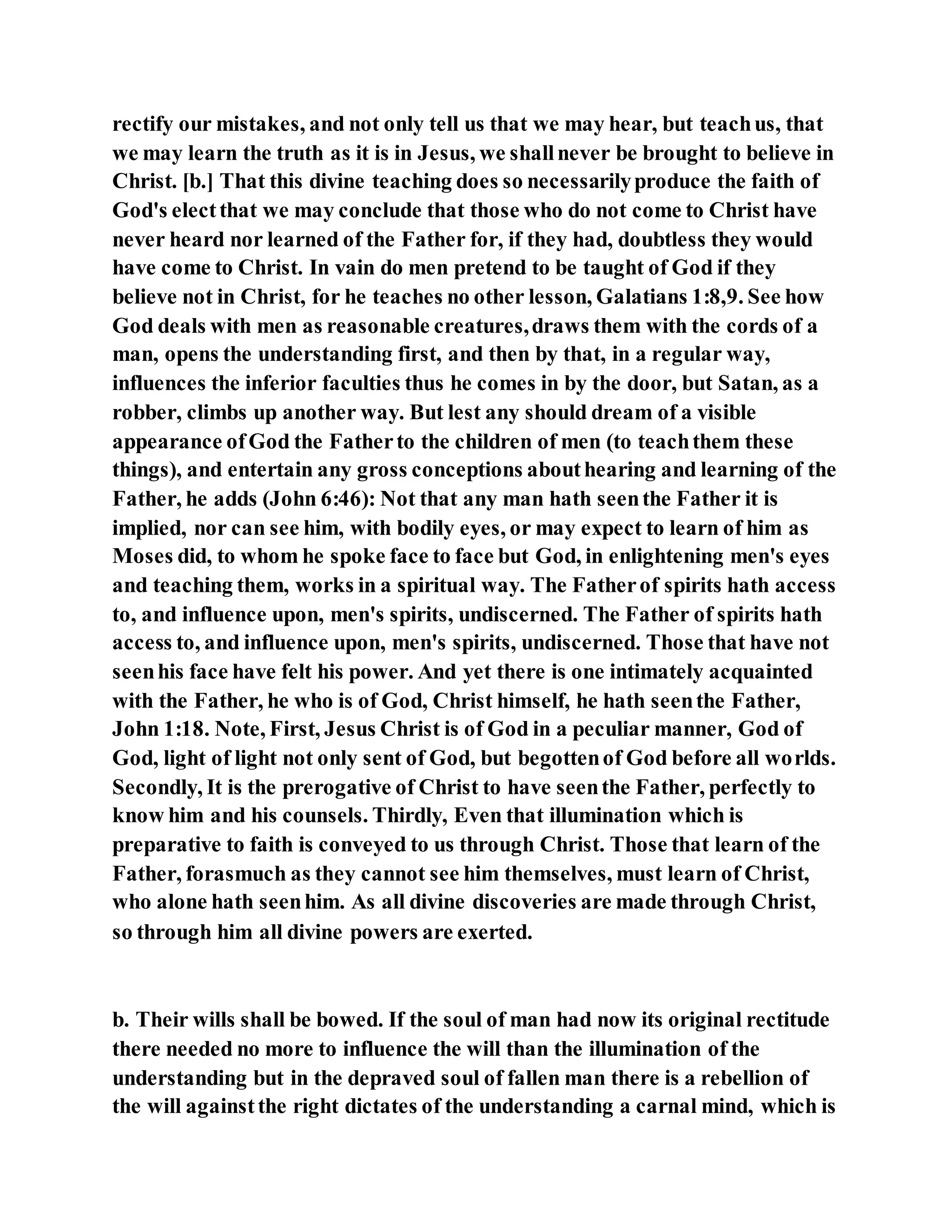 Jesus was the only one to see the father | DOCX