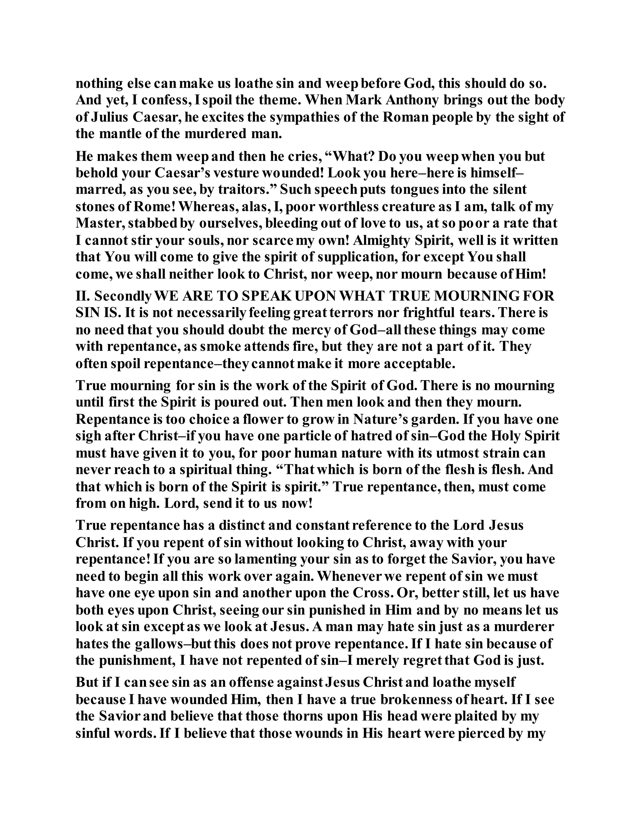 Jesus was the piercer of the heart | DOCX