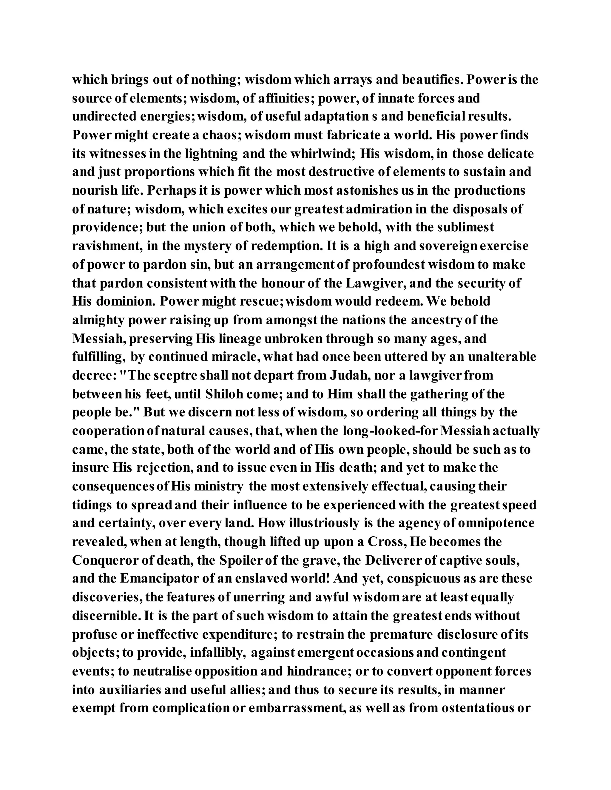 Jesus was the power and wisdom of god | PDF