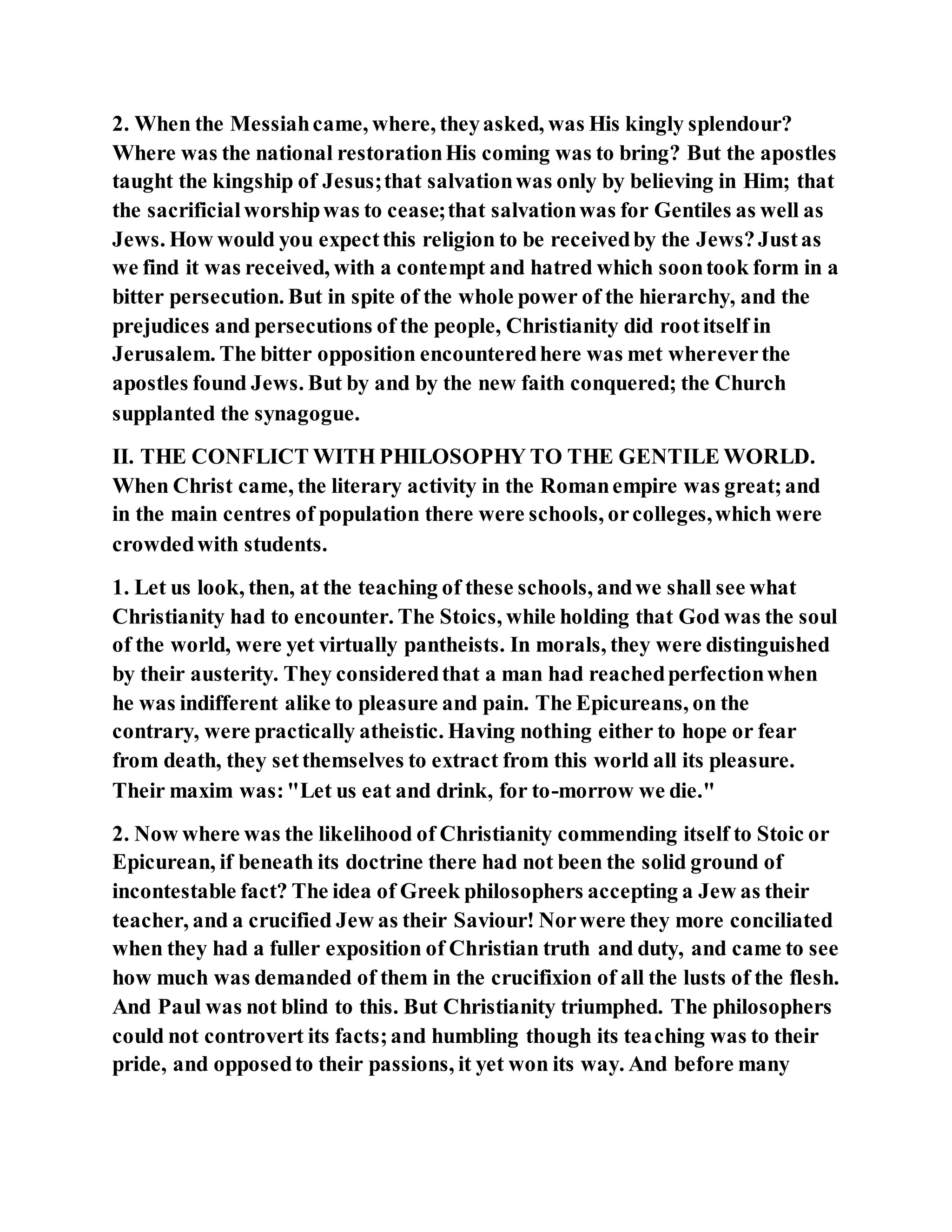 Jesus was the power and wisdom of god | DOCX