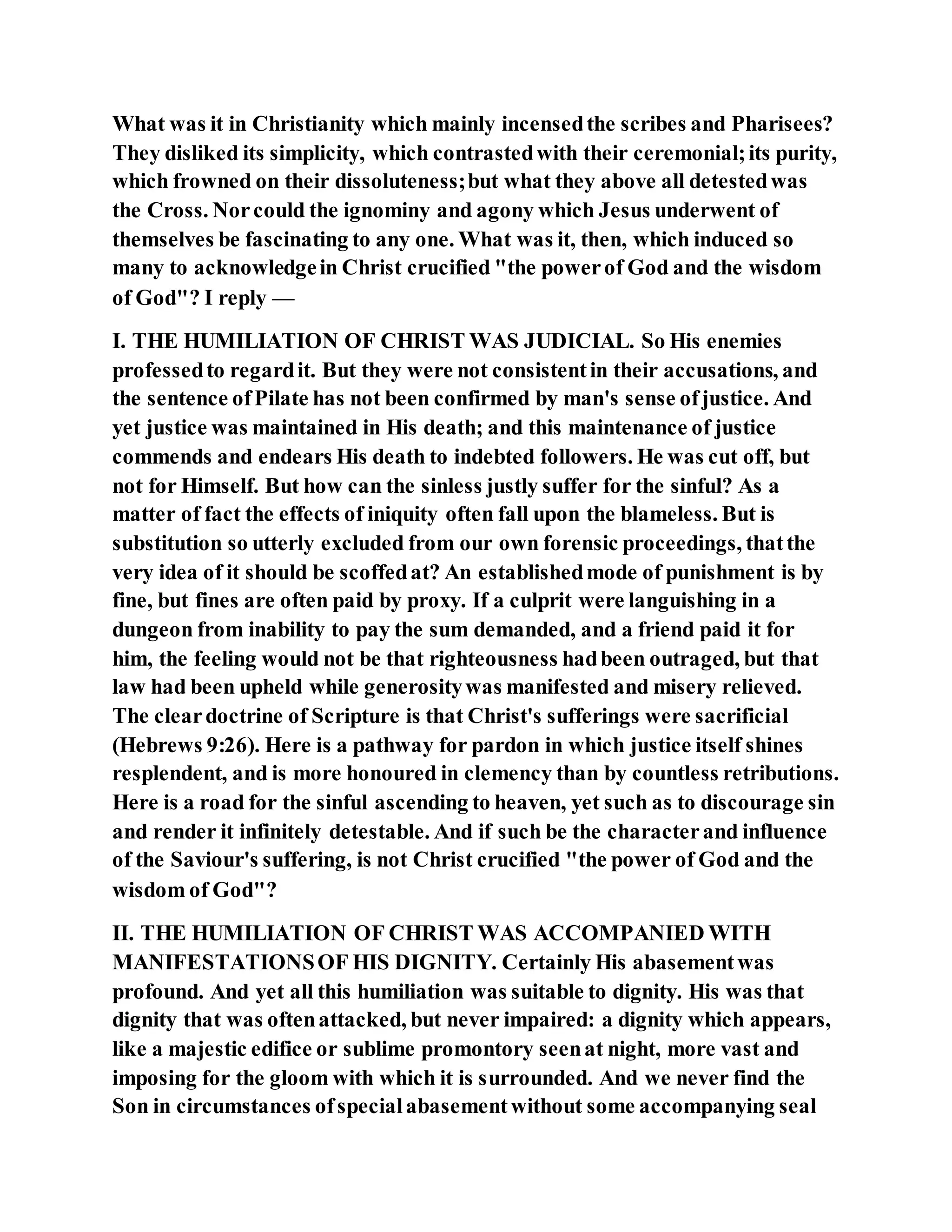 Jesus was the power and wisdom of god | PDF