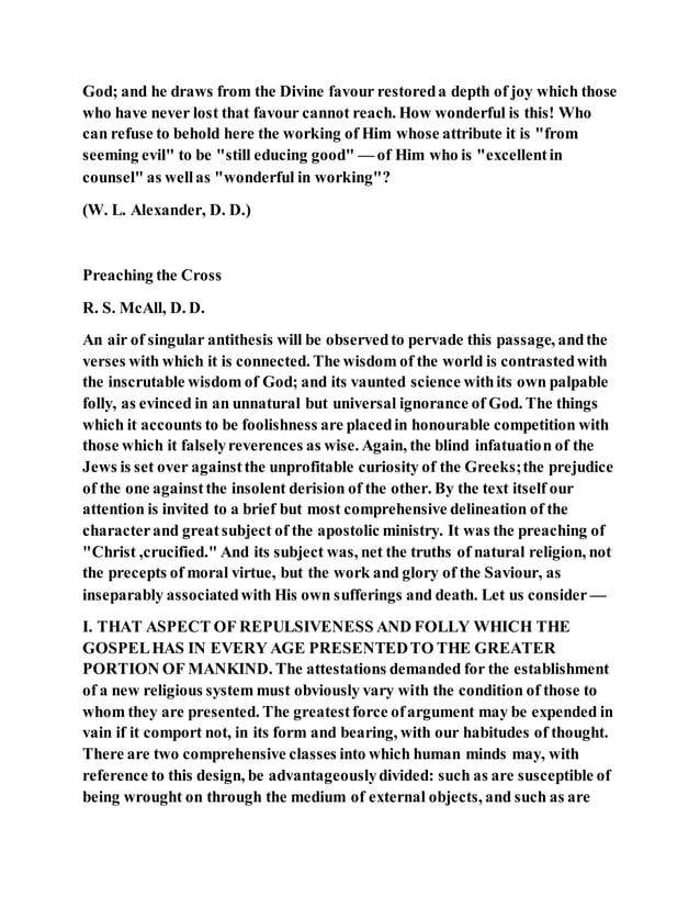 Jesus was the power and wisdom of god | PDF