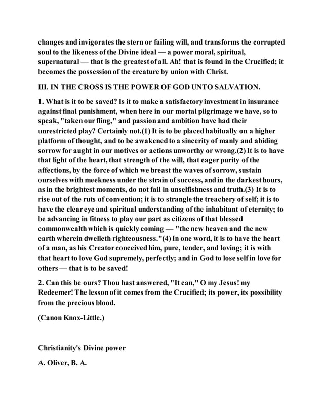 Jesus was the power and wisdom of god | PDF