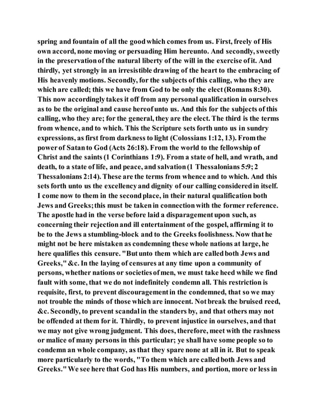 Jesus was the power and wisdom of god | PDF