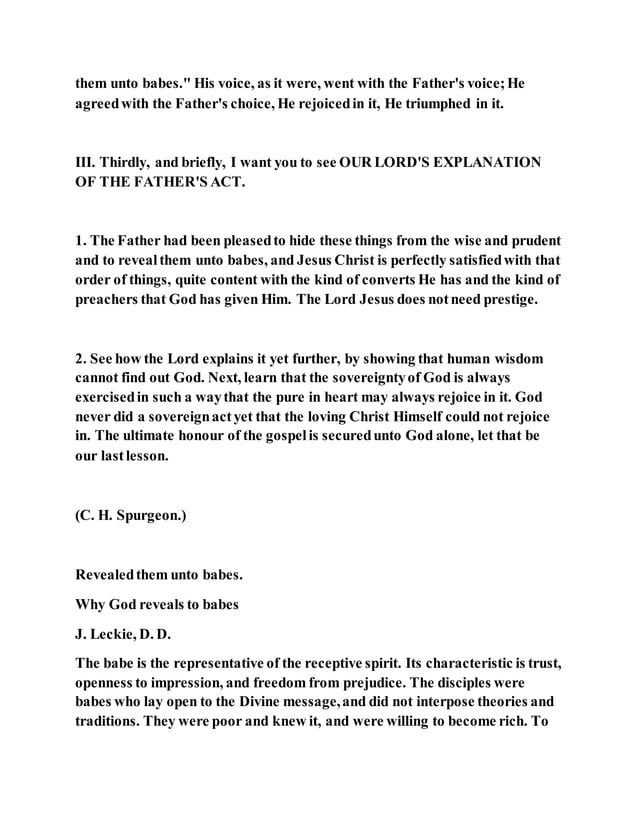 Jesus was the revealer of the father | DOCX