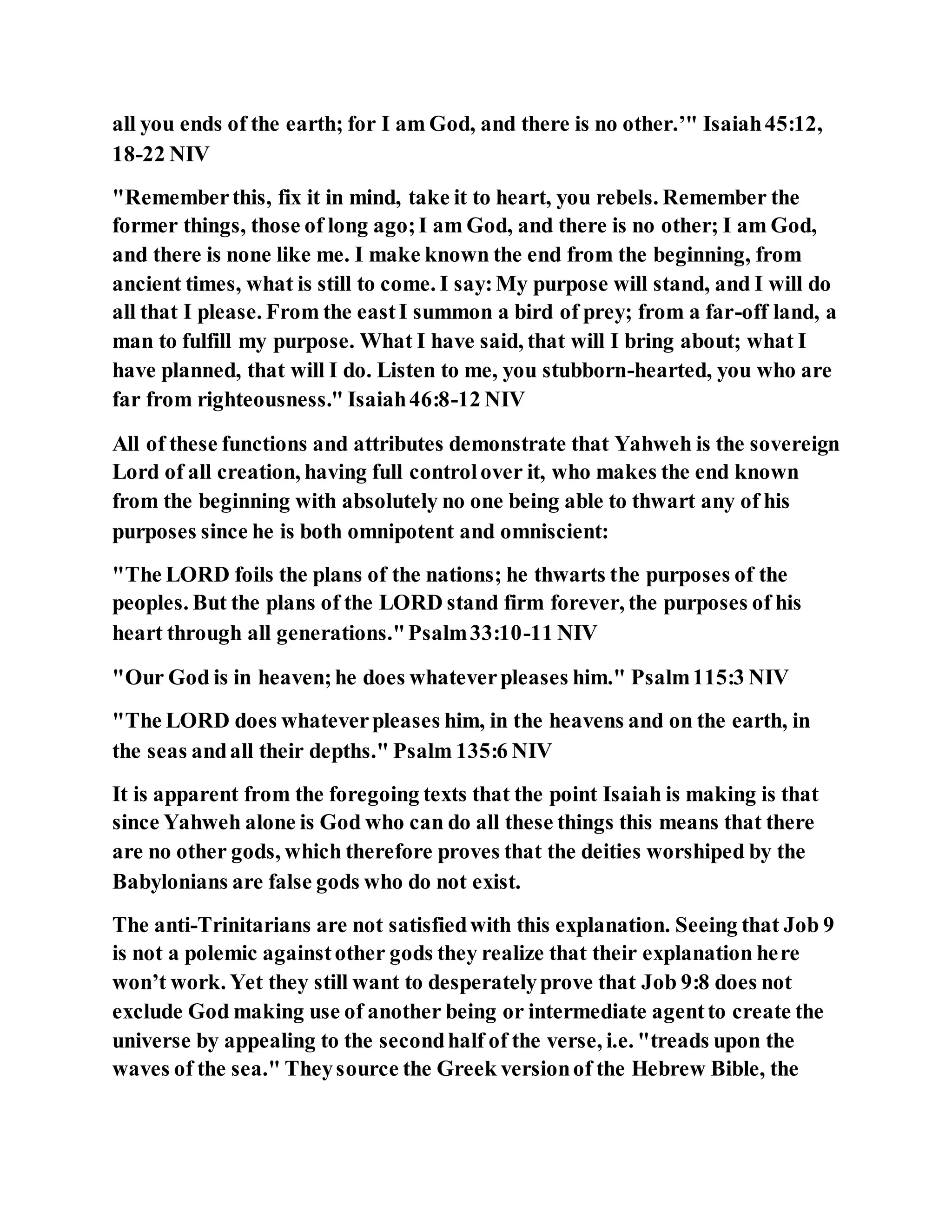 Jesus was the ruler of god's creation | PDF