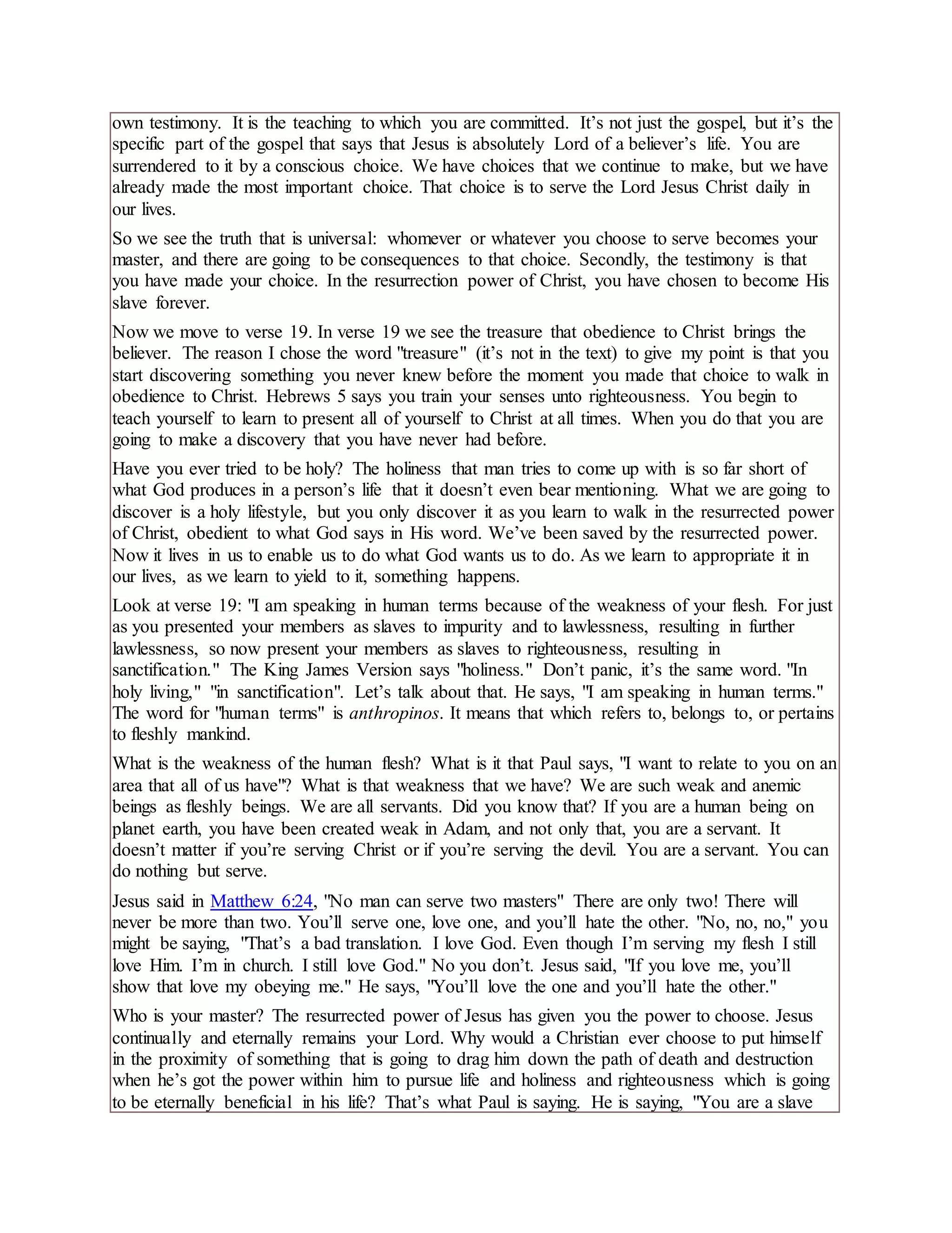 Jesus was the source of eternal life | PDF