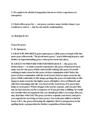 Jesus Was The Source Of Grace Upon Grace Docx