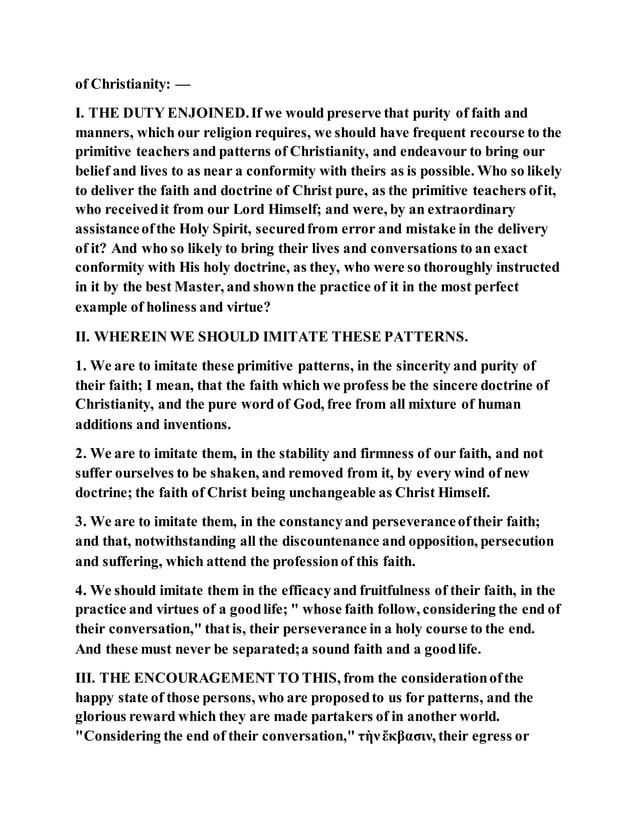 Jesus was the unchanging christ | DOCX