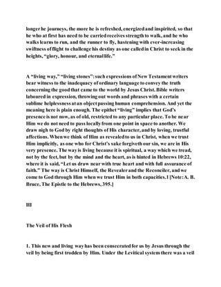 Jesus was the way of access | DOCX