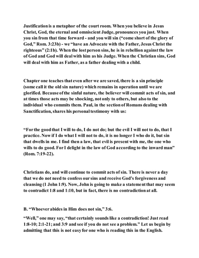 Jesus was to destroy the devil's work vol2 | DOCX