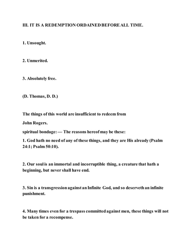 Jesus was to sprinkle us with his blood | PDF