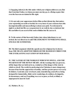 Jesus was to sprinkle us with his blood | PDF