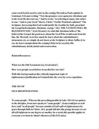 Jesus was urging the importance of humility | DOCX