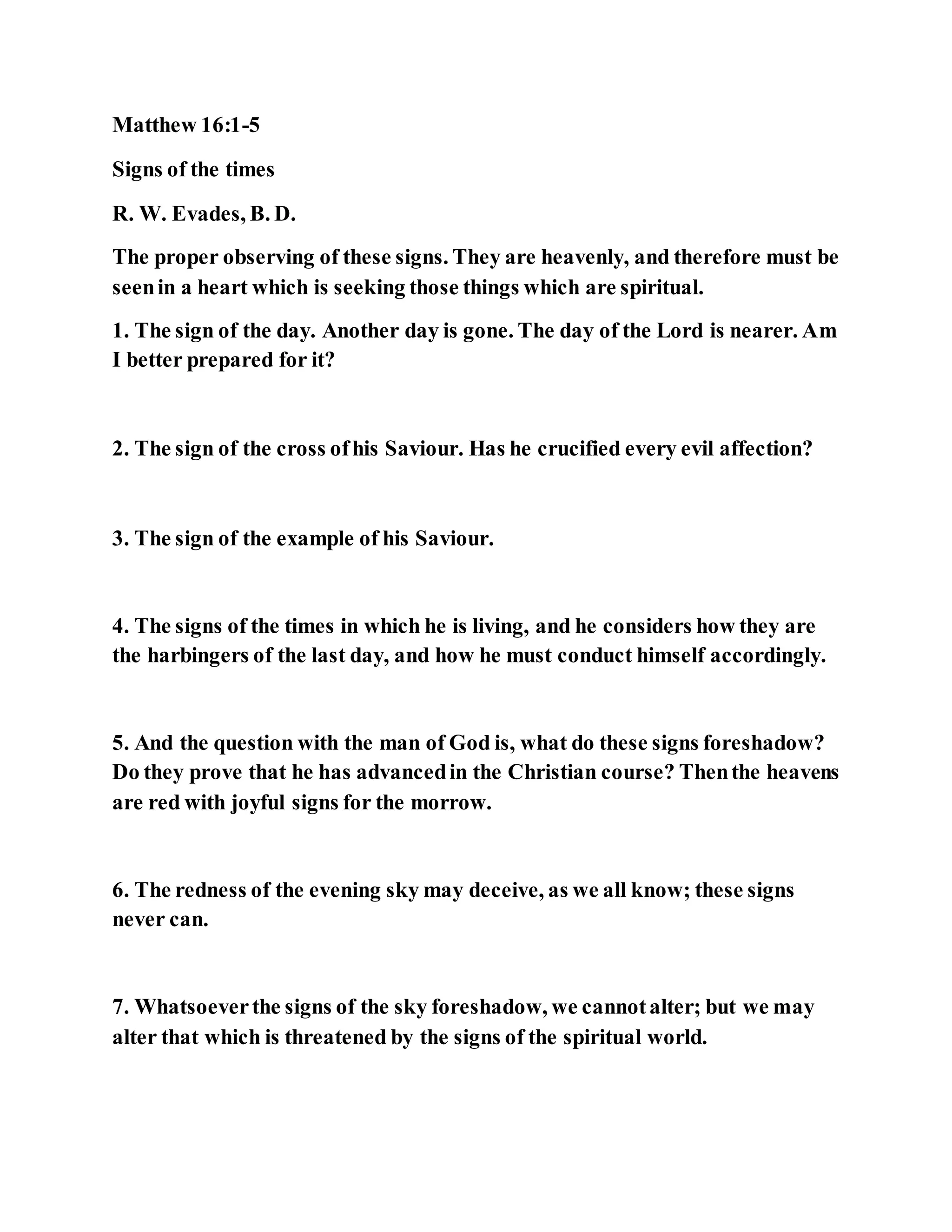 Jesus was warning his disciples to be on guard | DOCX