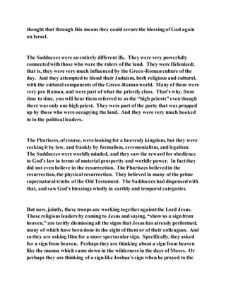 Jesus was warning his disciples to be on guard | DOCX