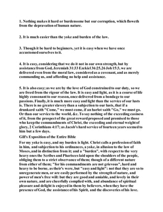 Jesus was with yoke easy and burden light | DOCX