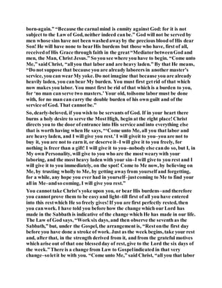 Jesus was with yoke easy and burden light | DOCX