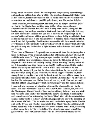 Jesus was with yoke easy and burden light | DOCX