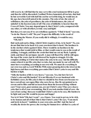 Jesus was with yoke easy and burden light | DOCX