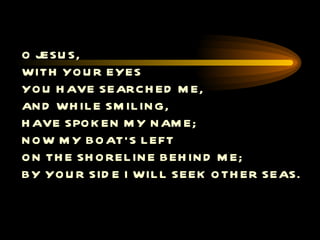 Jesus you have come | PPS