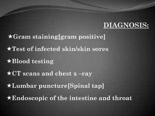 bacillus anthracis [ anthrax ] | PDF | Infectious Diseases | Diseases ...