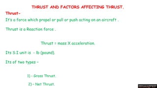 GAS TURBINE ENGINES PART 2 - PERFORMANCE | PPTX