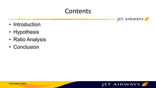 Jet airways Financial Analysis | PPT
