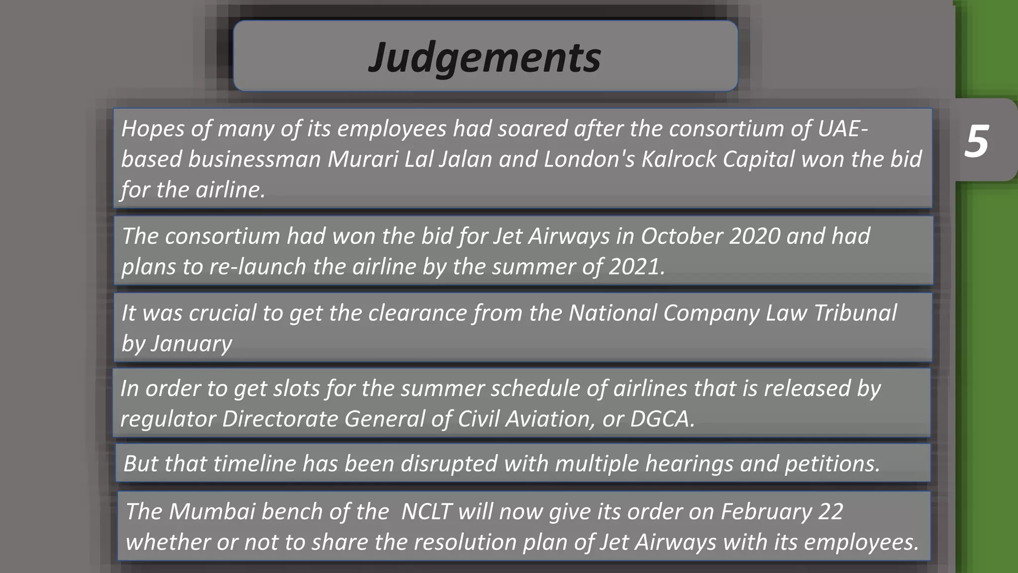 companies act: case study: jetairways | PPTX
