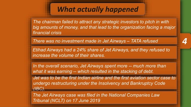 companies act: case study: jetairways | PPTX | Air Travel | Travel Type