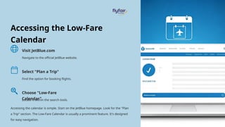 Jet Blue Airlines Low-Fare Calendar.pptx