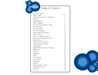 JetBlue - Media Plan | PDF