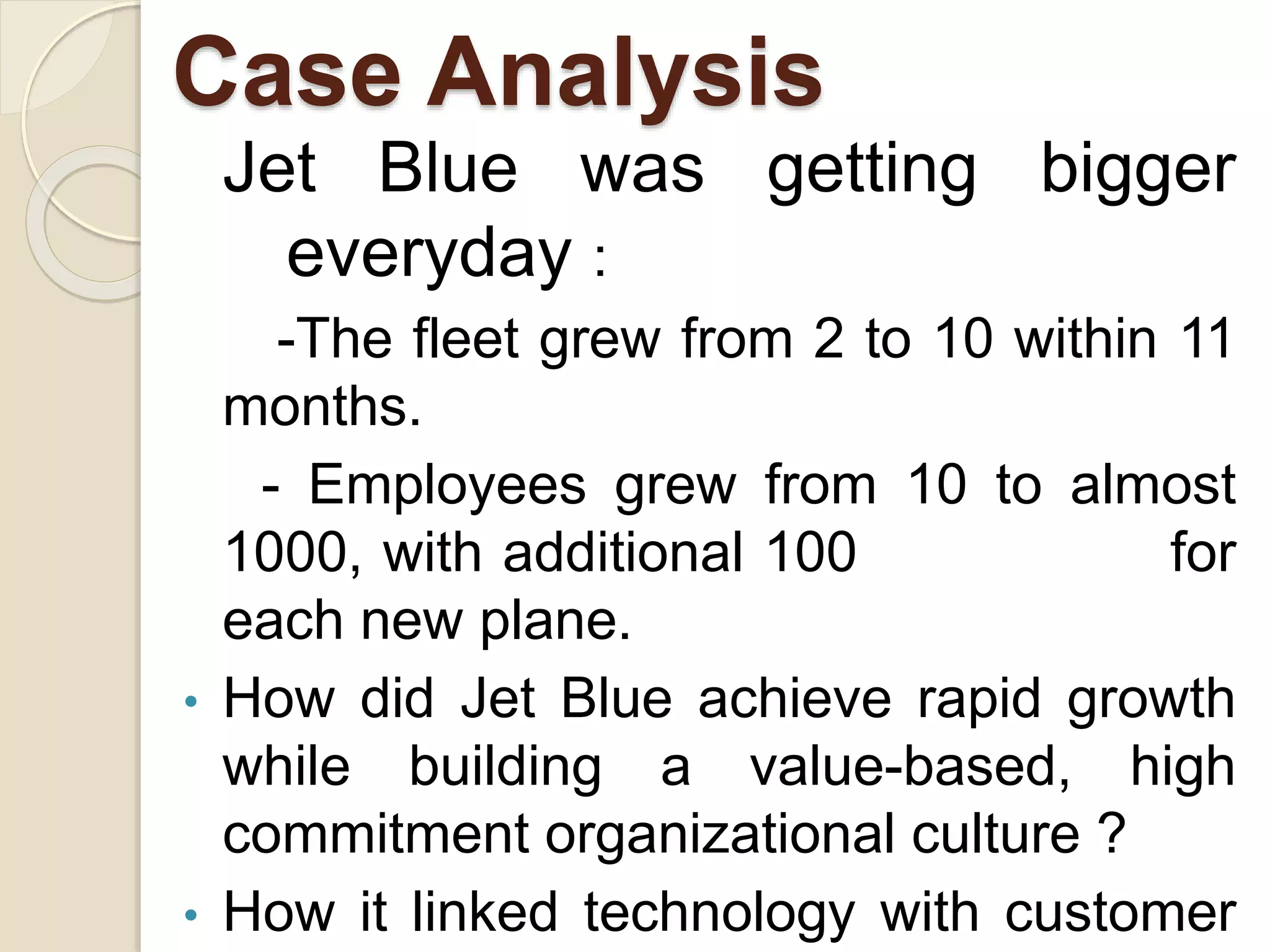 Jet blue case study | PPTX