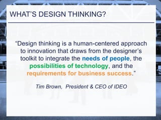 Case Study: Design Solutions. Think Success. | PPTX