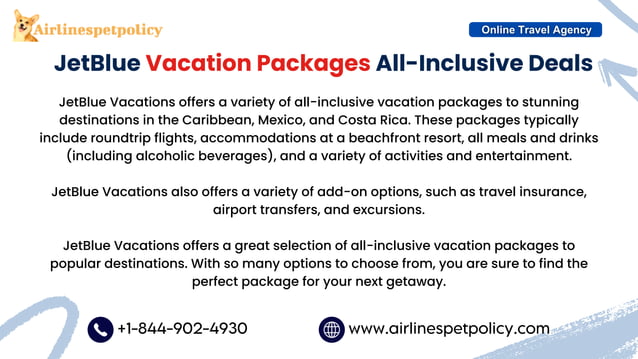 What are JetBlue Vacation Packages? | PPT