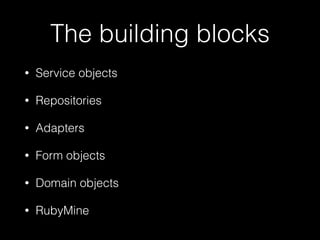 Refactoring Rails applications with RubyMine | PPT