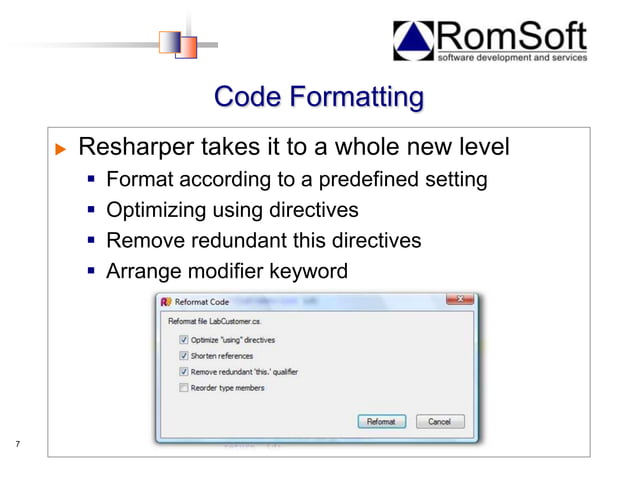 JetBrains ReSharper | PPT
