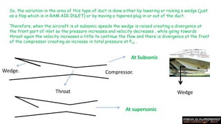 GAS TURBINE ENGINES CONSTRUCTION PART 1 - INLET | PPTX