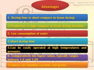 Jet dyeing Machine | PPTX