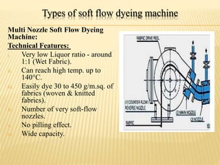 Jet dyeing machine | PPTX