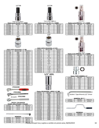 $ Jetech tools marzo 2019 juters tools | PDF