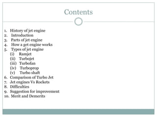 Jet engines | PPTX