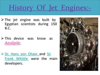 Jet engines | PPTX