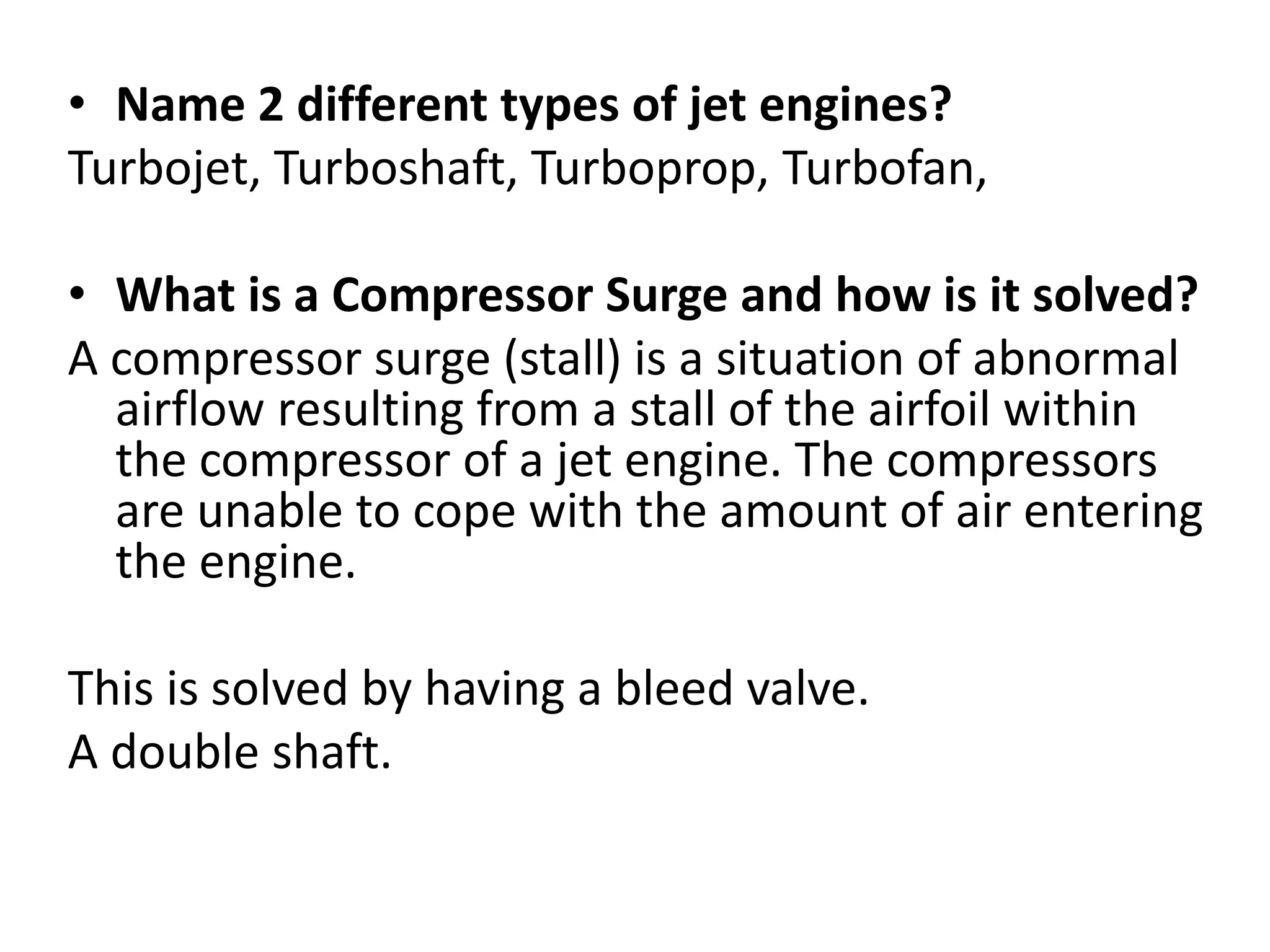 Jet Propulsion: Recap, Intake, Types of compressor, and More | PPTX