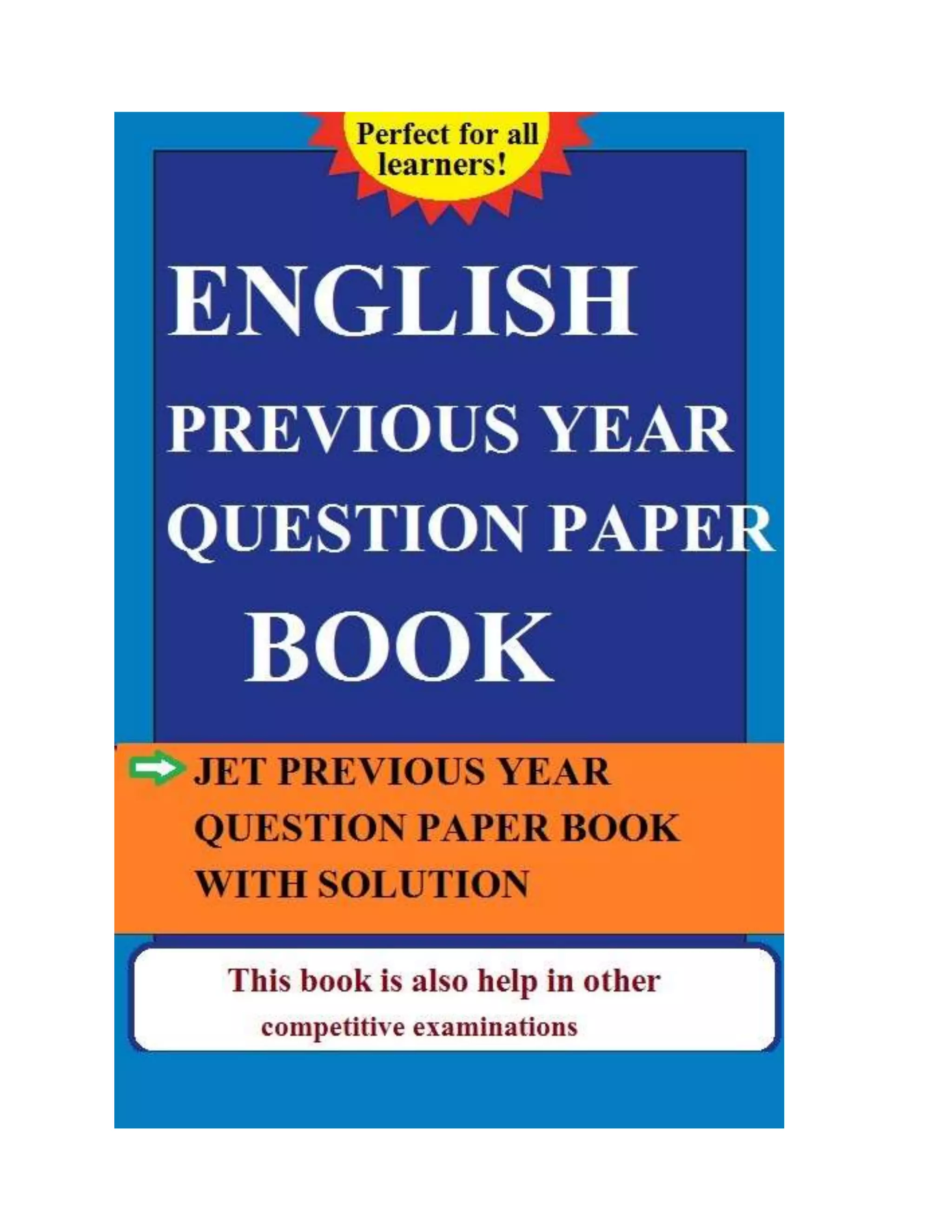 JET Exam english grammar book | DOCX