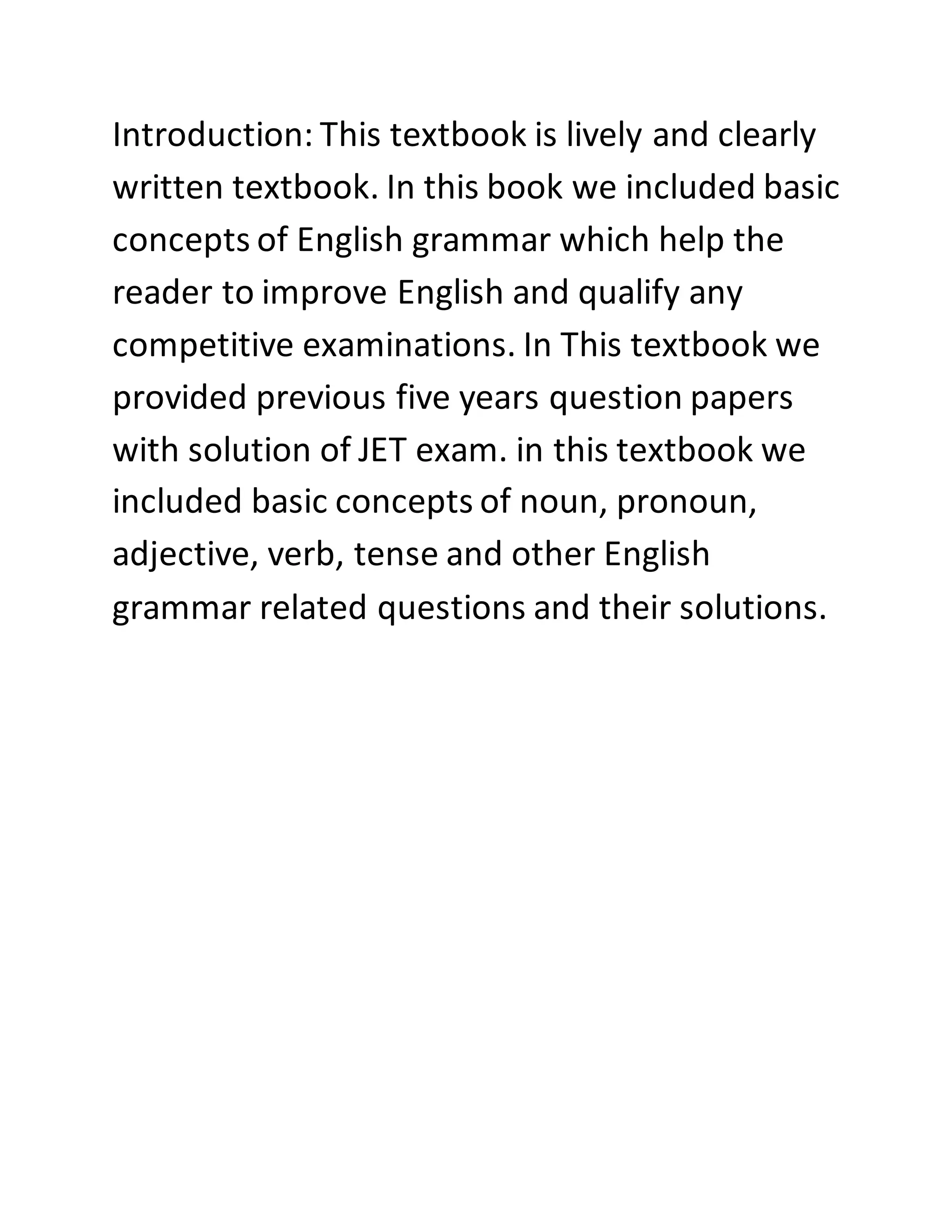 JET Exam english grammar book | DOCX