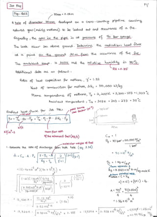 JET FIRE EXERCISE | PDF