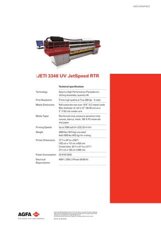 Jeti 3348 UV JETSPEED RTR | PDF | Graphics Software | Computer Software ...