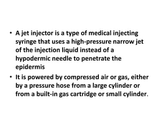 Jet injector azhar kappil | PPTX